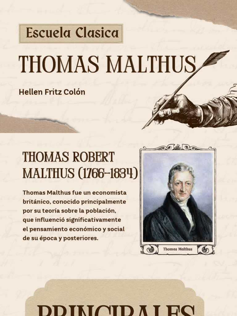Thomas Malthus | PDF