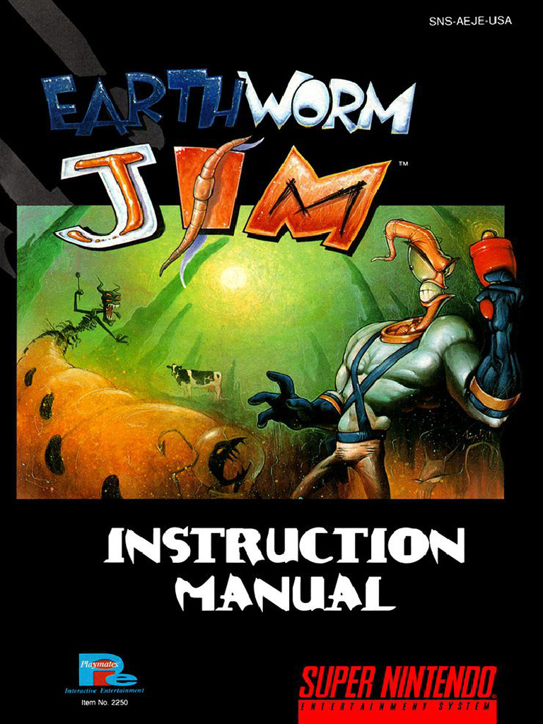 Earthworm Jim (USA) | PDF