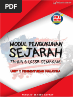 Sej t6 Ujian Pertengahan Tahun | PDF