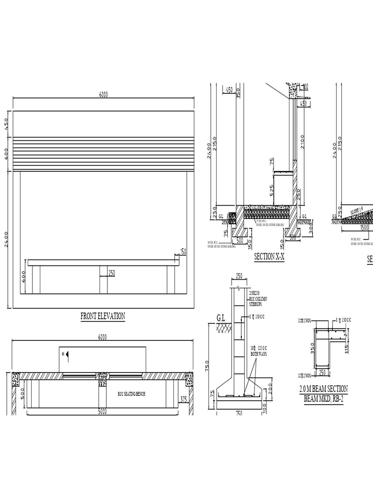 Passenger Shelter Detail Layout | PDF