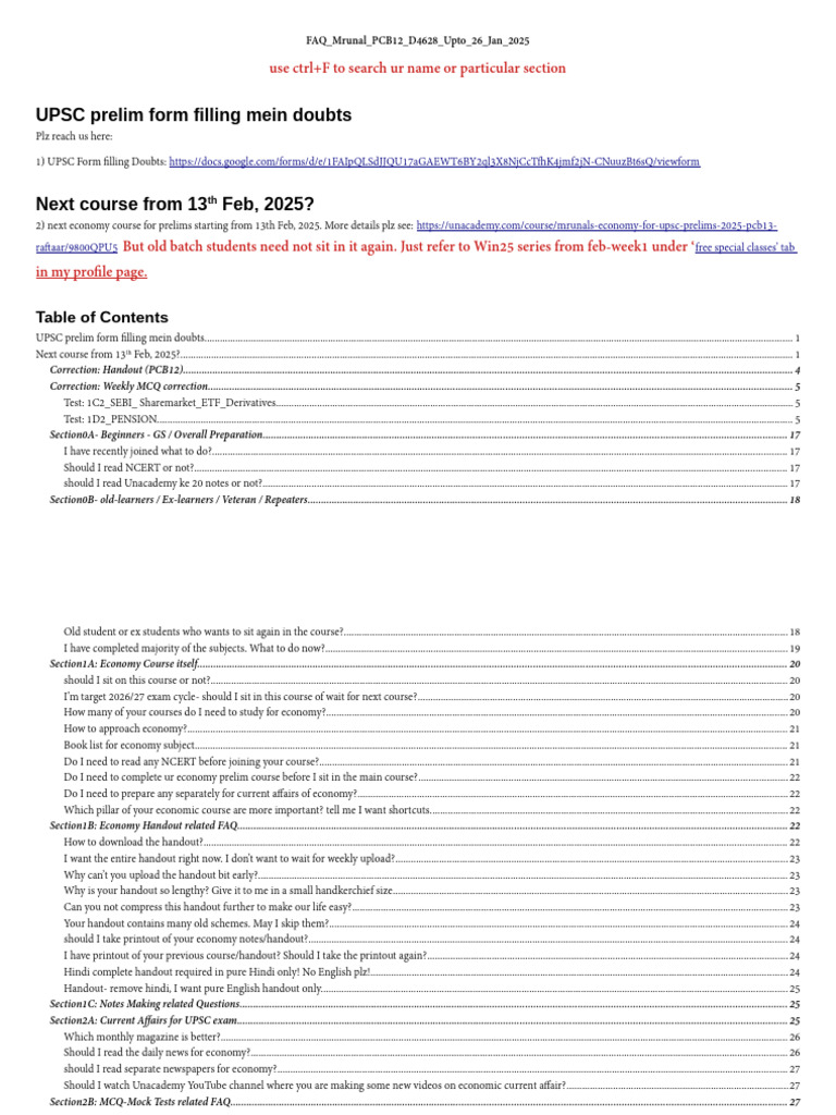 FAQ Mrunal PCB12 D4628 Upto 26 Jan 2025 1738568655224 | PDF