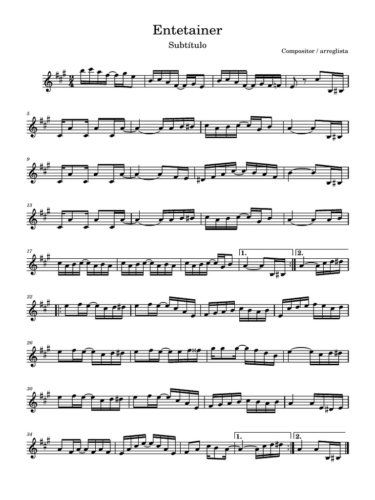 Entetainer | PDF