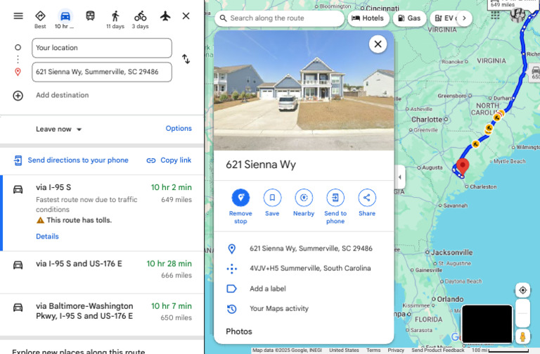 621 Sienna Wy - Google Maps | PDF