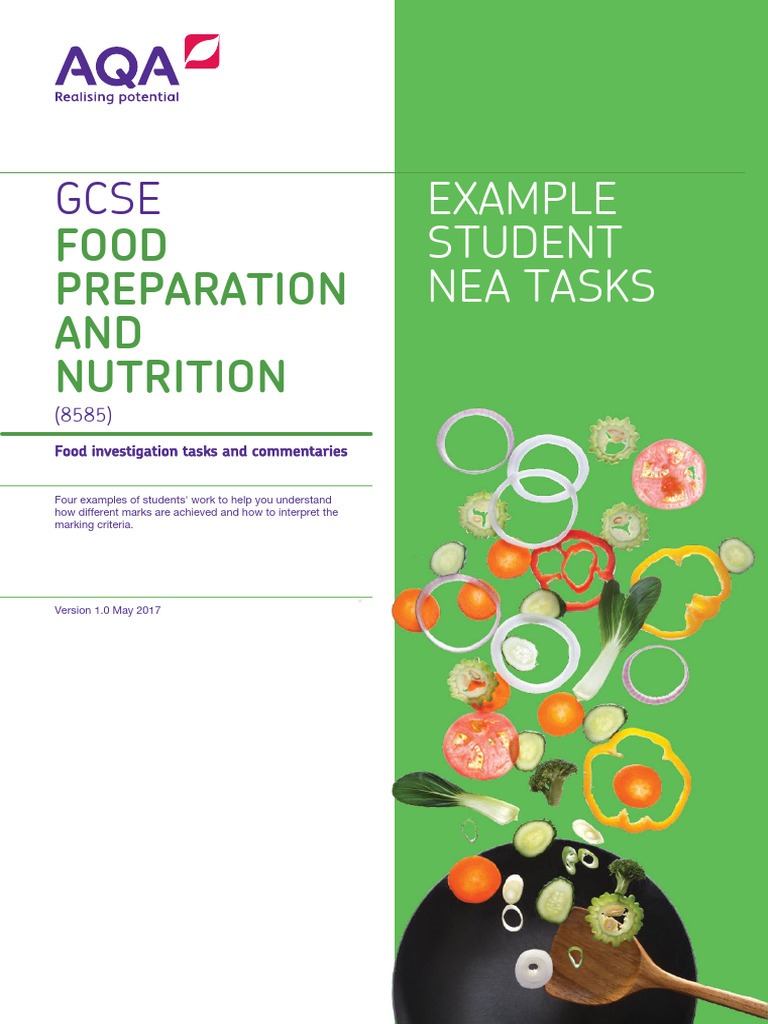 Example Student Nea Tasks Gcse | PDF | Breads | Flour