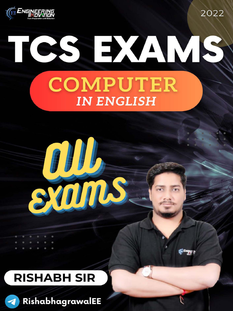 TCS Computer Questions in English - Engineering Innovation | PDF ...