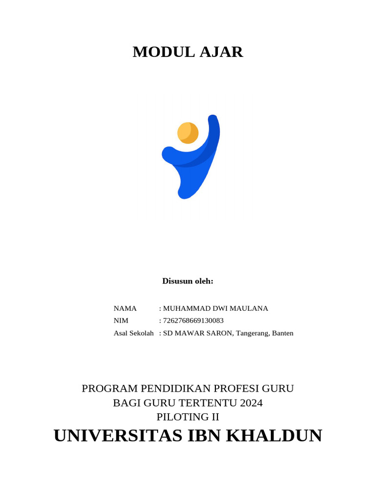 Modul Ajar Supervisi | PDF