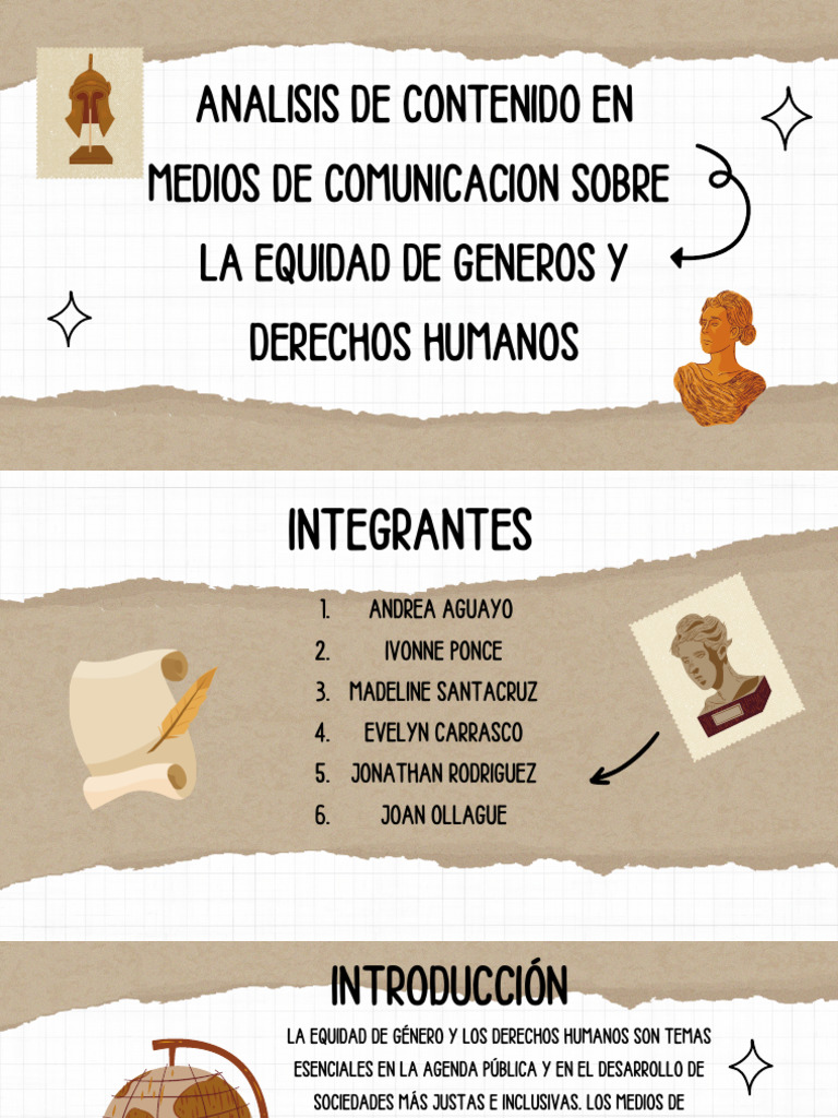 Diapositivas Grupo 5 | PDF | Igualdad de género | Estudios de género