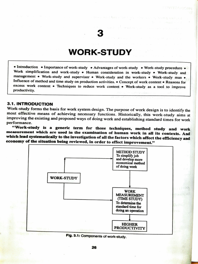 IE Work Study | PDF