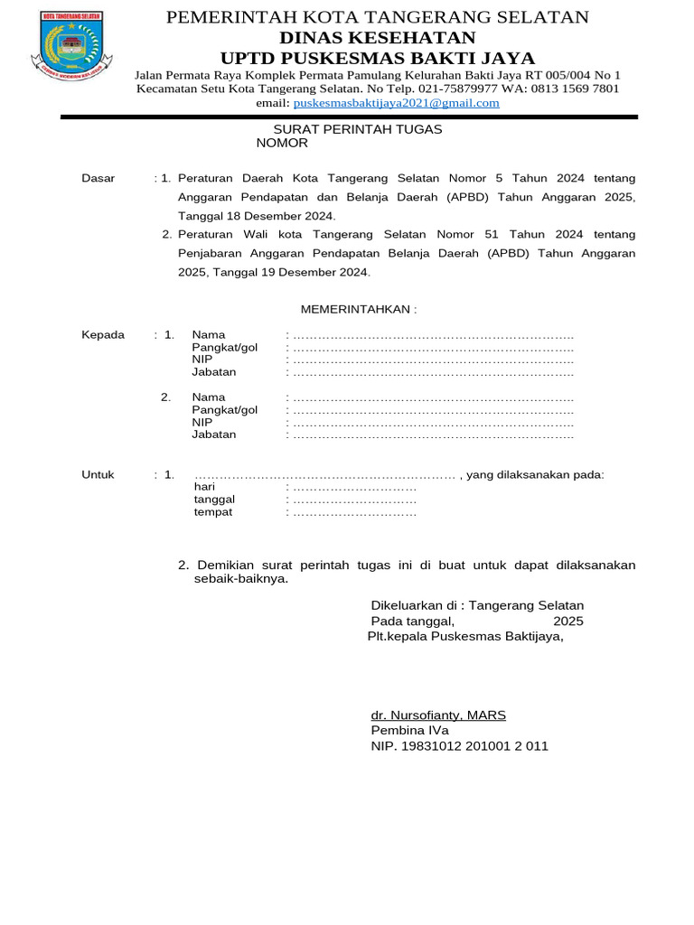 Format SPT 2025 | PDF