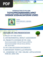 Environmental Compliance Certificate Guide | PDF | Environmental Impact ...