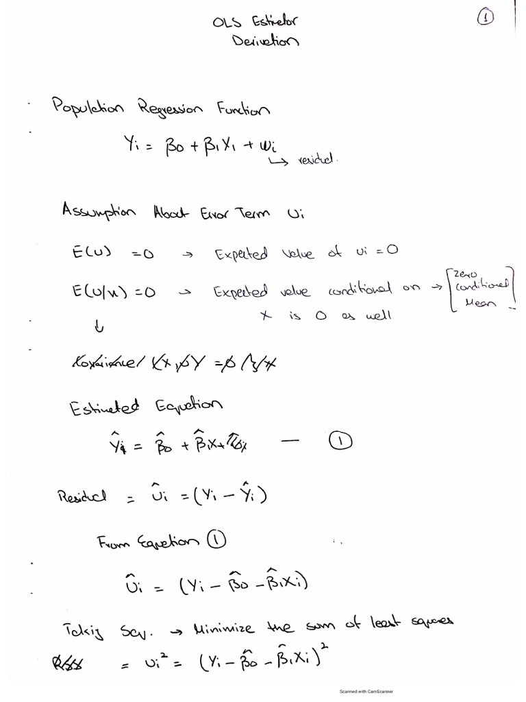 Derivation | PDF