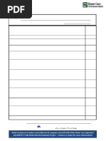 Fall Risk Assessment Form | PDF | Dementia | Medical Specialties