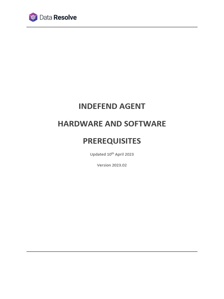Pre-requsities inDefend Advanced | PDF | 64 Bit Computing | Operating ...