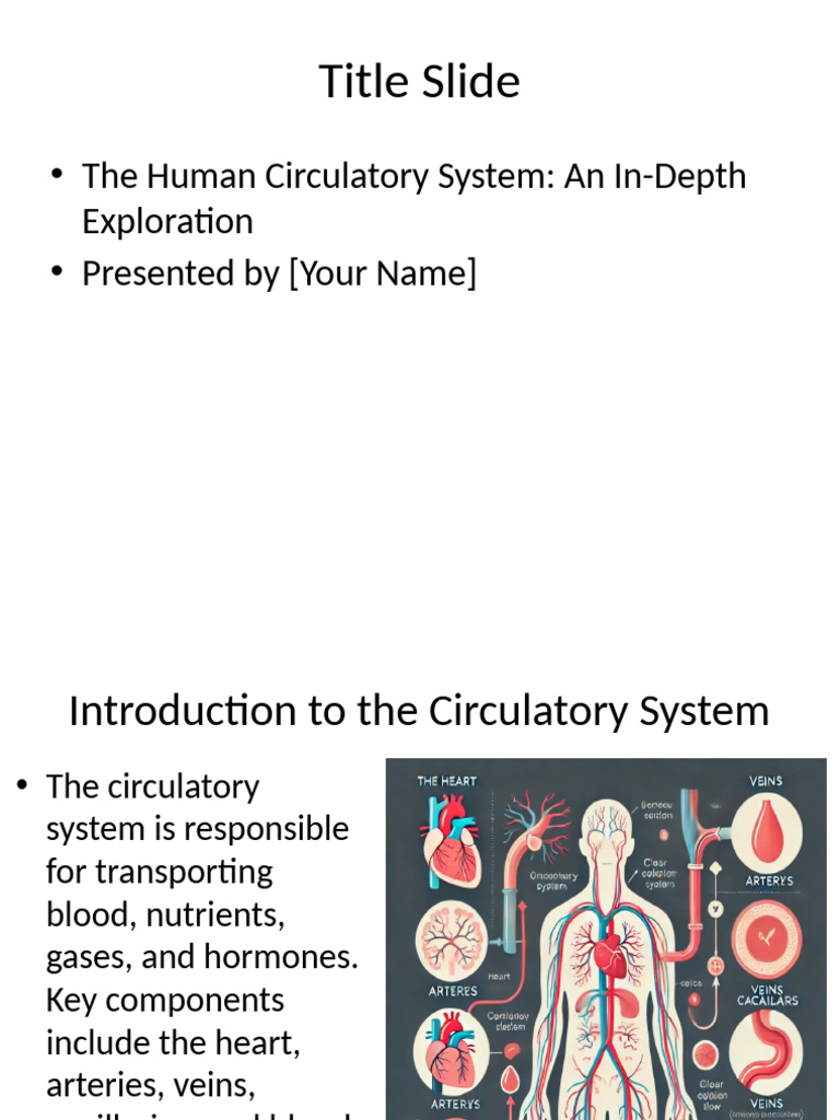 Final_Circulatory_System_Detailed_Presentation | PDF