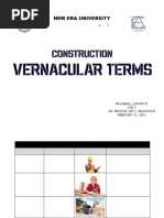 Civil Engineering Terms Glossary | PDF | Concrete | Building Engineering