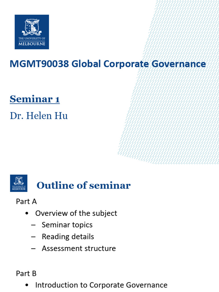 Seminar+1 Gcg s1%272025 Lms | PDF | Governance | Plagiarism