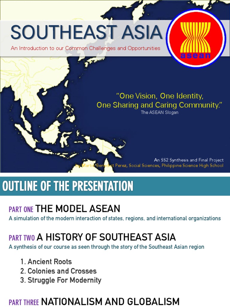 Southeast Asia and Model Asean | Association Of Southeast Asian Nations ...