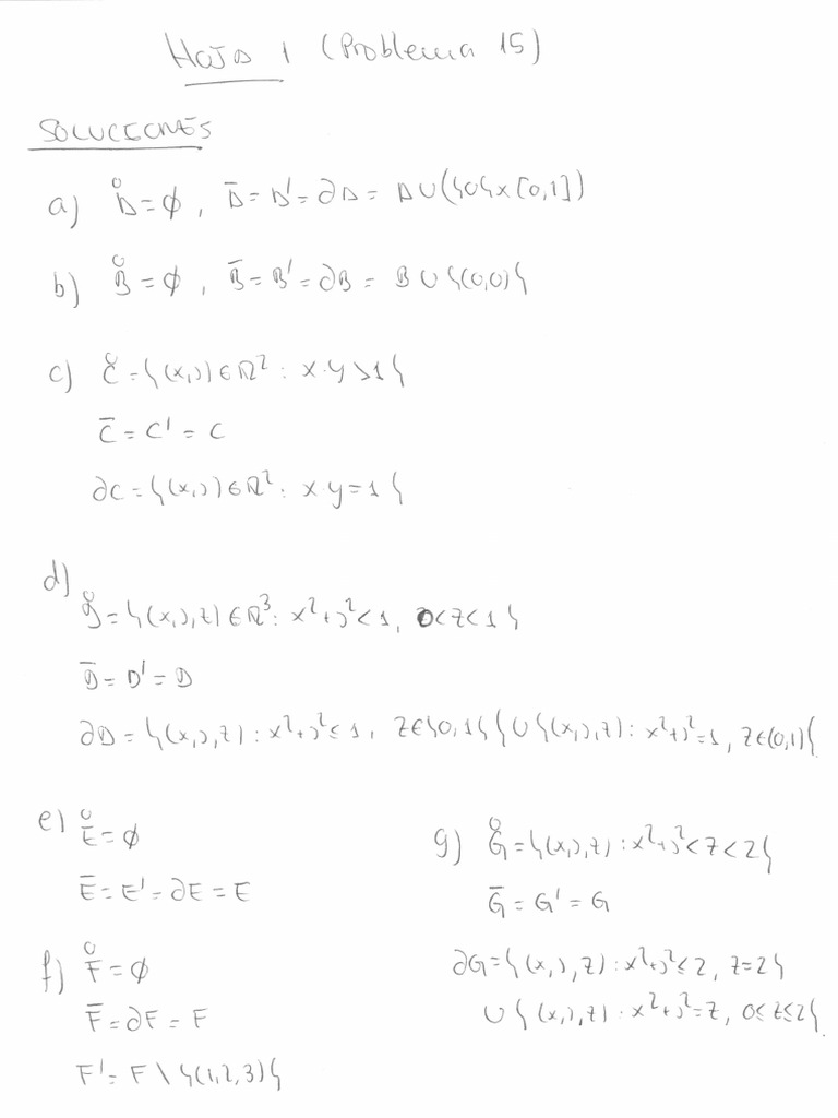 Problema 15 Hoja 1 | PDF