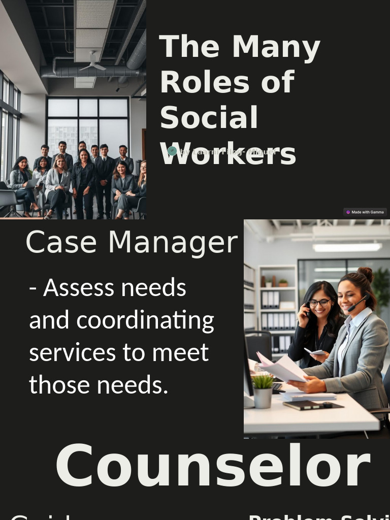 3. The-Many-Roles-of-Social-Workers | PDF