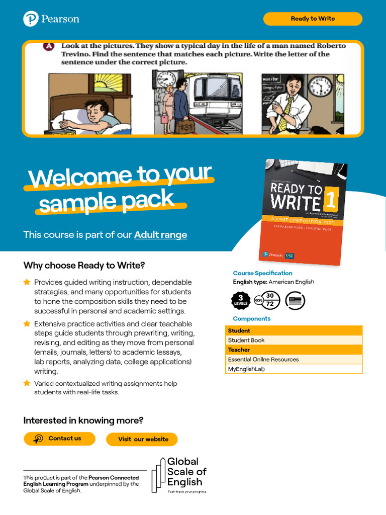 Welcome To Ready To Write | PDF