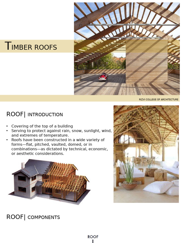 Timber Roof | PDF | Roof | Structural Engineering