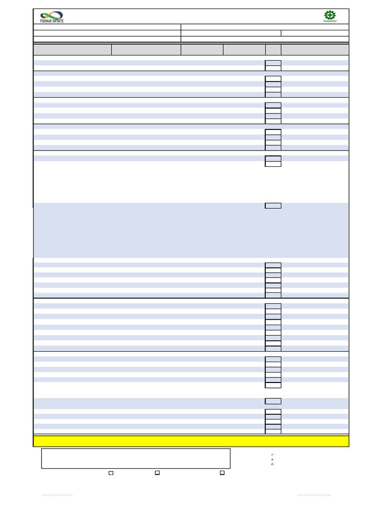 005 Form Checklist P2H (Rev 07) | PDF