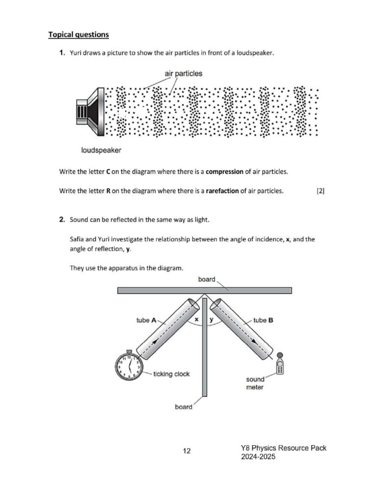Unit 6 Resource Pack Answer Key | PDF