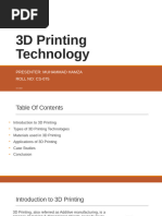 Intro to 3D Printing for Students | PDF | 3 D Printing | Lesson Plan