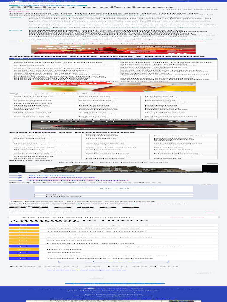 100 Ejemplos de Oficios y Profesiones | PDF | Abogado