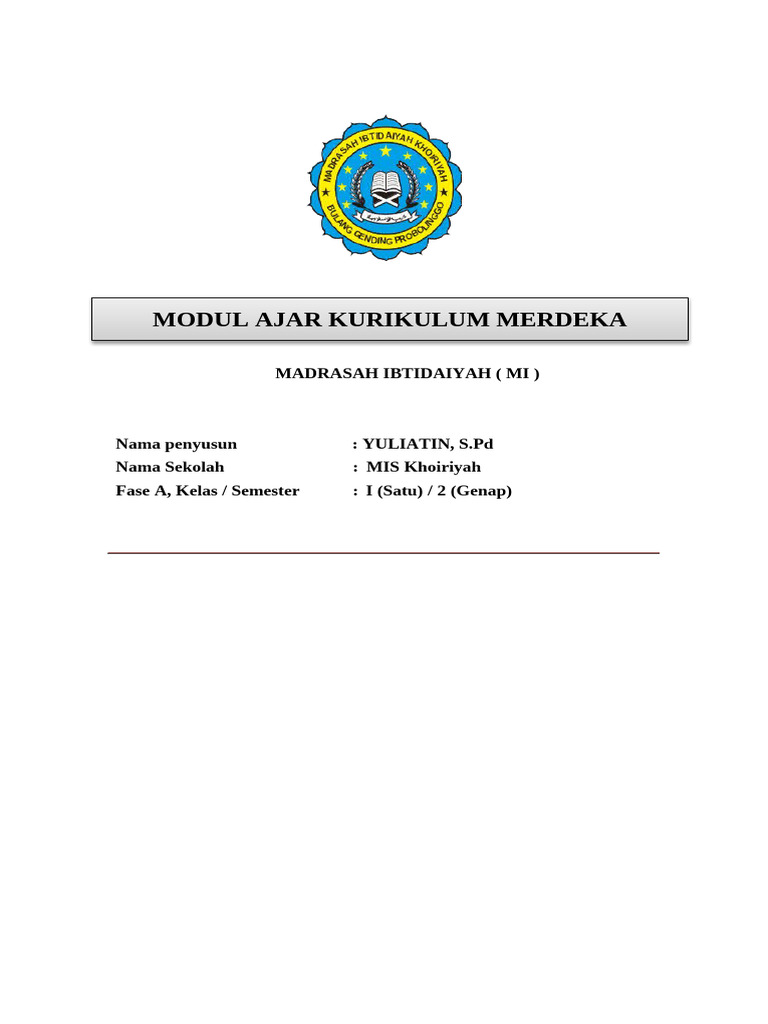 Modul Ajar PPKN Genab 2022-2023 | PDF