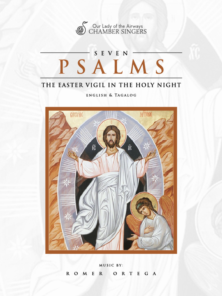 Seven Psalms For Easter Vigil | PDF | Glory (Religion) | Religious ...