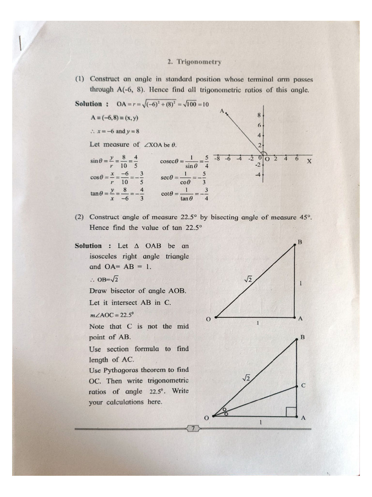 Pract. 2- Trigonometry. | PDF