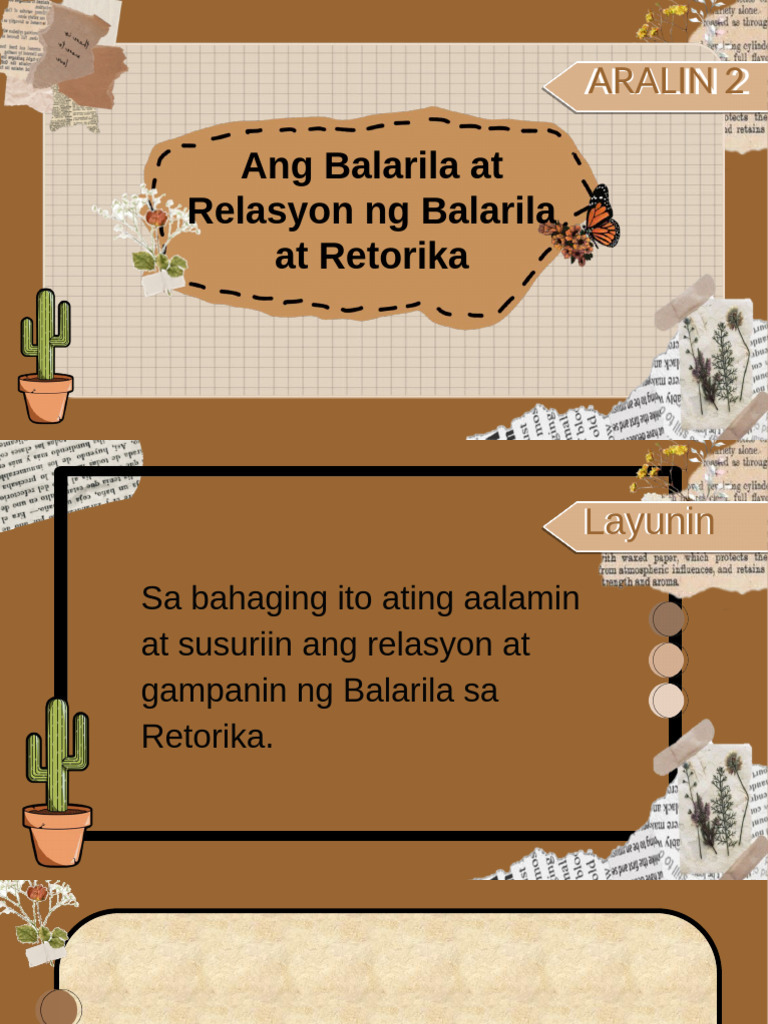 Aralin 2 - Balarila at Retorika | PDF