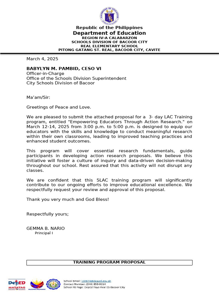 Ver. 2 Slac-Proposal - About Action-Research 2025 | PDF | Procedural Knowledge | Intelligence