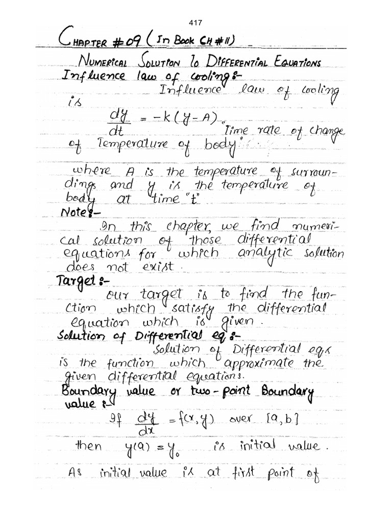 Euler and Taylor methods | PDF | Applied And Interdisciplinary Physics ...