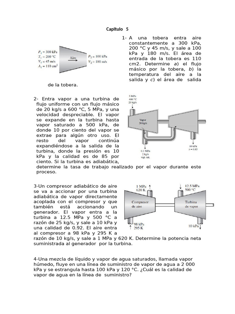203 Capitulo%2b%2b5 | PDF | Turbocompresor | Turbina