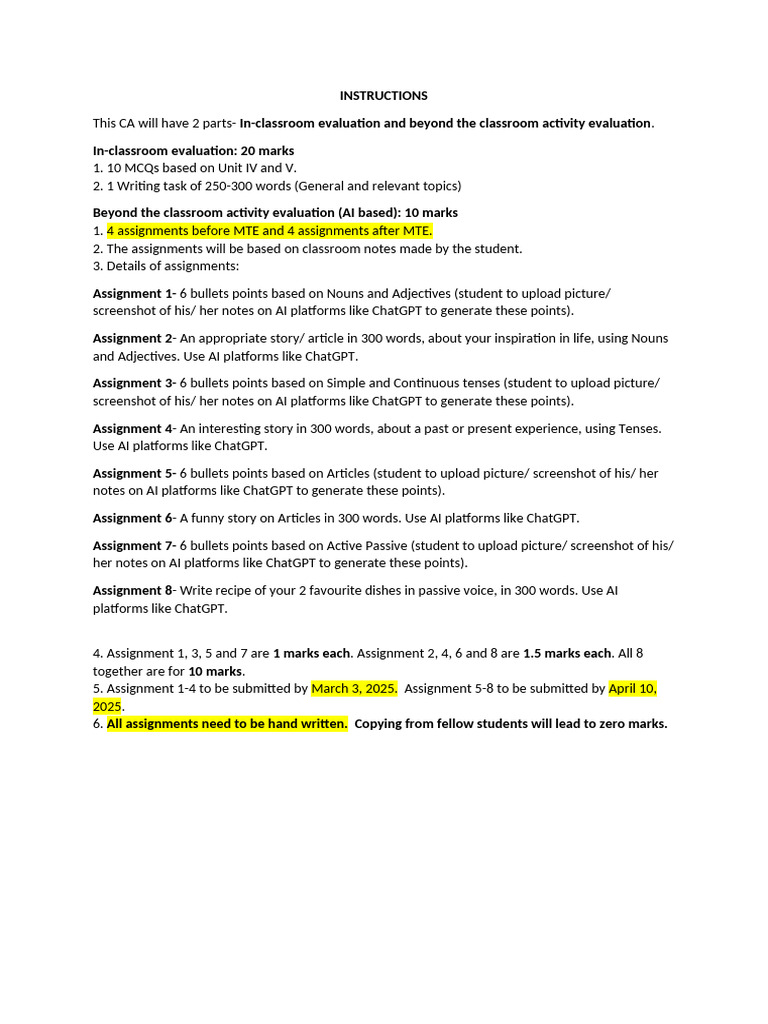 CA3 Instructions PEL121 | PDF