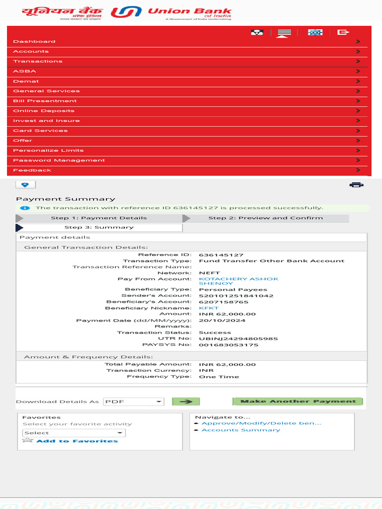 Bank Server Downtime Notification | PDF | Services (Economics ...