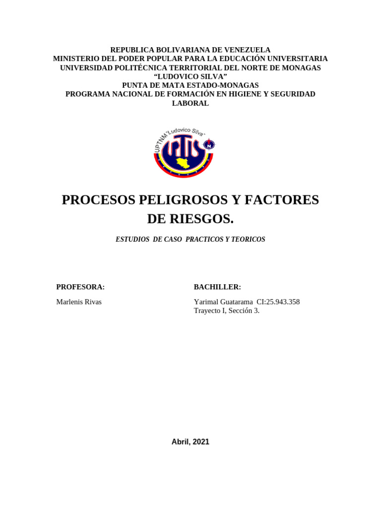 Asig 0BJ.N.2 Seguridad Lab.-1 | PDF | Radiación | Gases