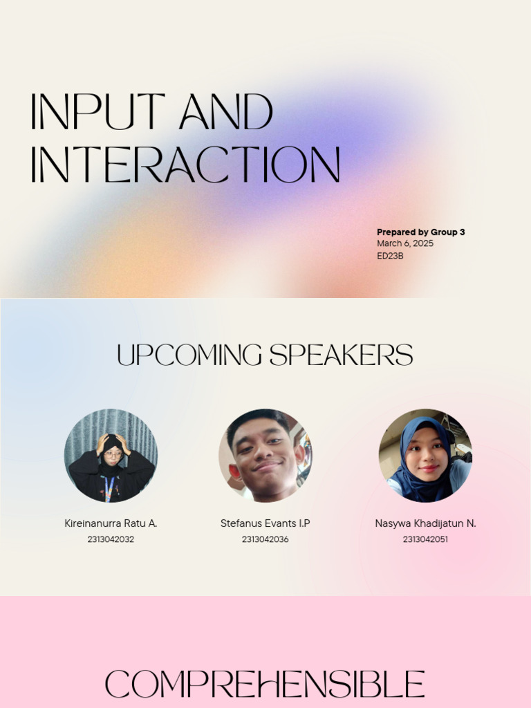 Input and Interaction Group 3 SLA - 20250304 - 201125 - 0000 - Compressed | PDF ...