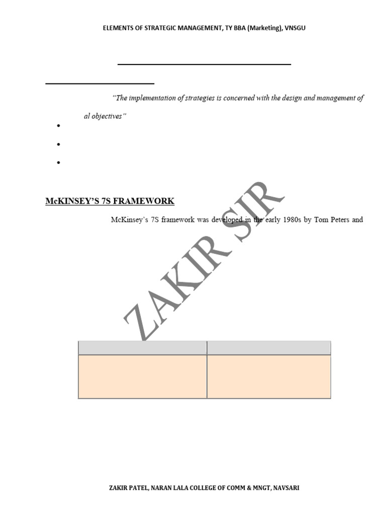 Ch 5 Strategy Implementation (Part 1) | PDF | Strategic Management | Marketing