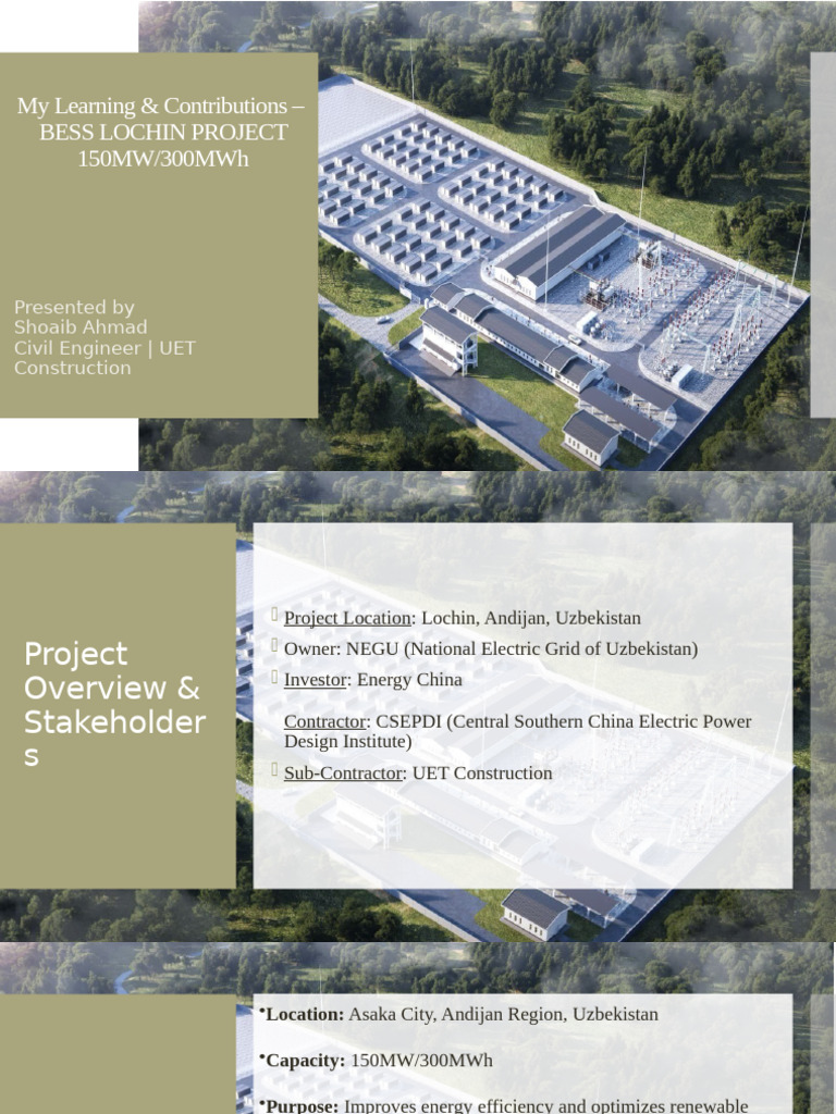 BESS Lochin Project Overview & Insights | PDF | Economies