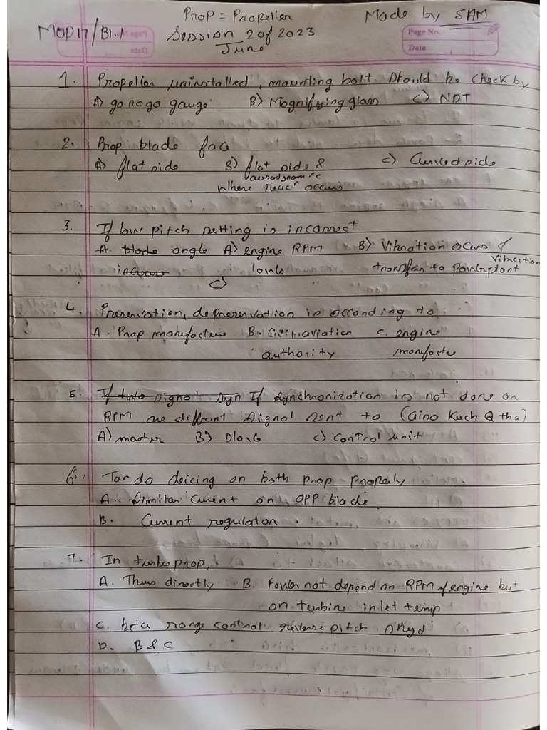 SAM-mod 17 - B1.1 - 2 of 2023 | PDF