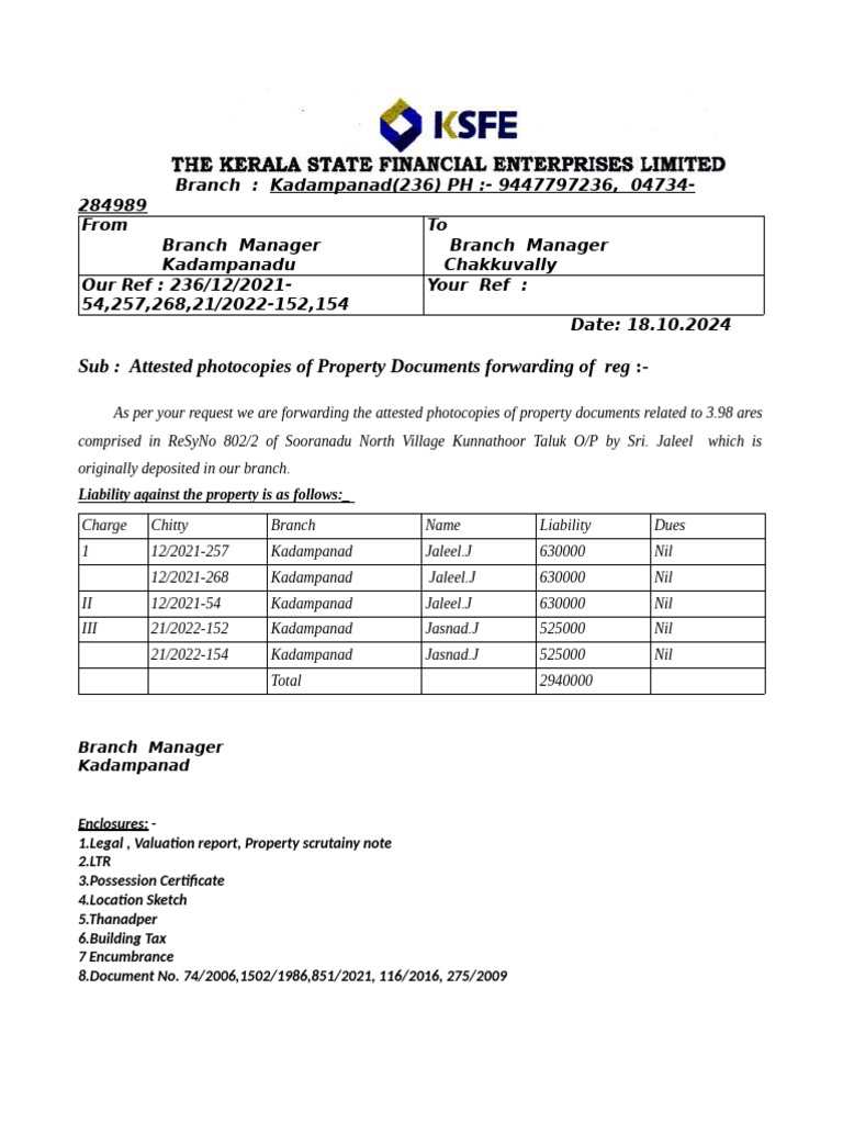 attested photocopy forwarding | PDF