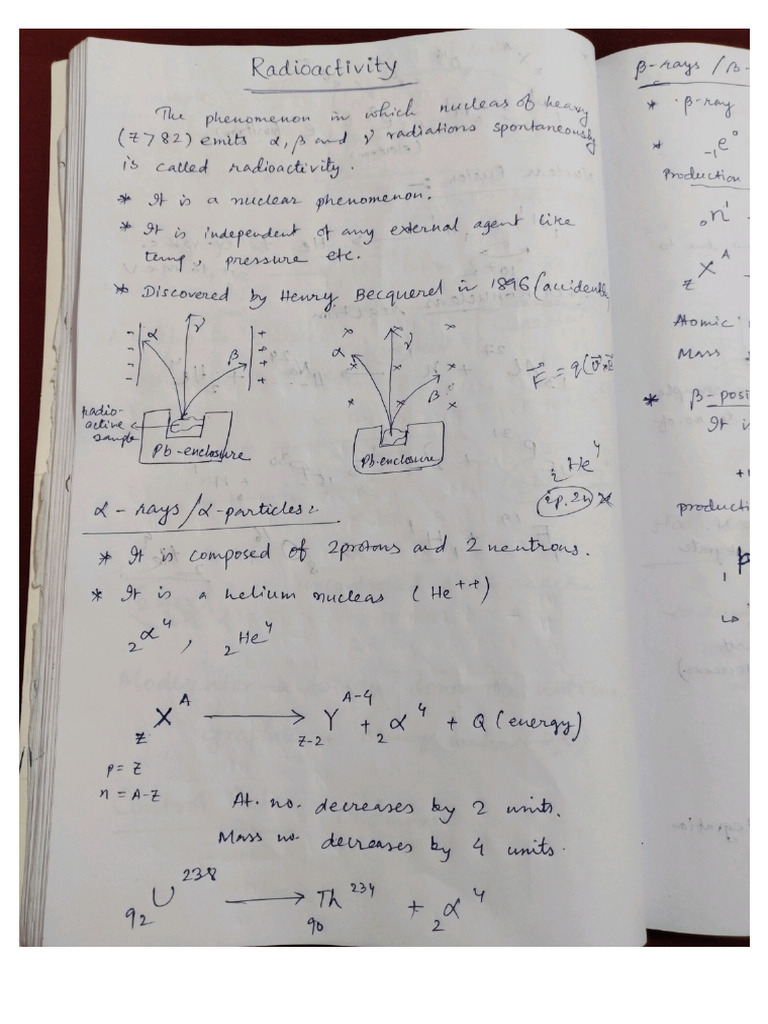 Radioactivity PDF | PDF