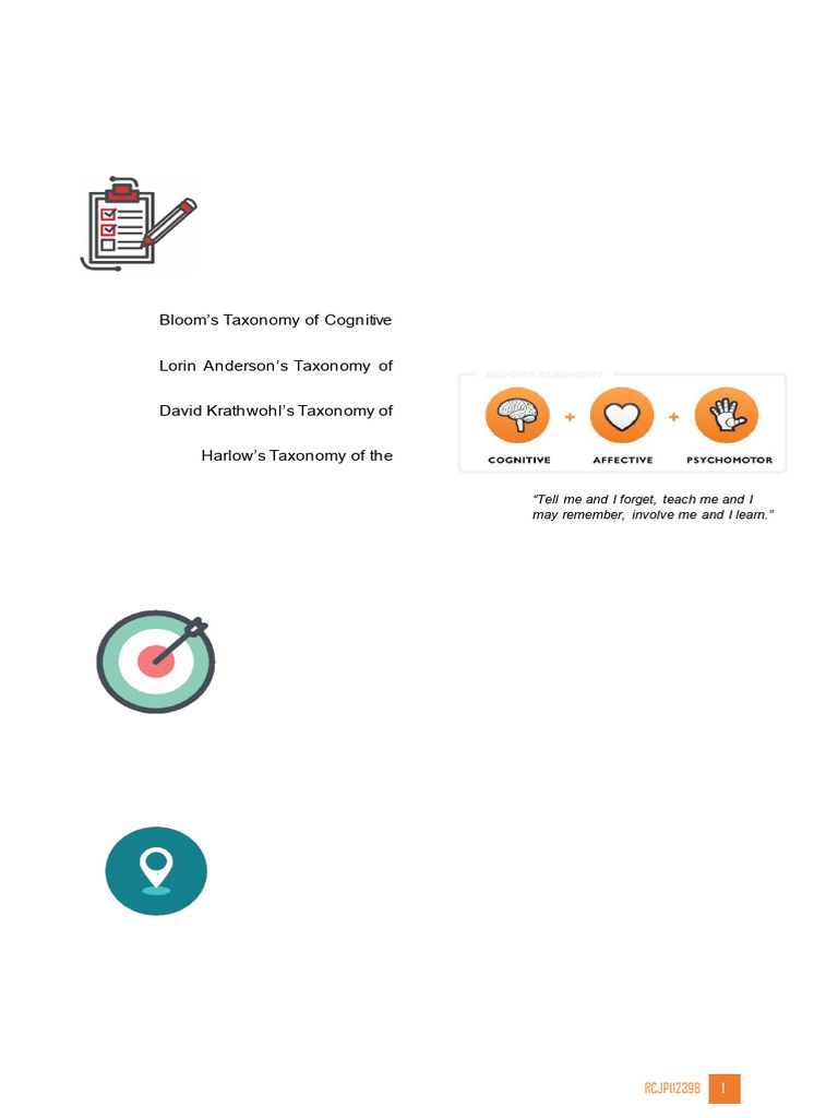 UNIT II Domains of Objectives For Science Teaching | PDF | Learning ...