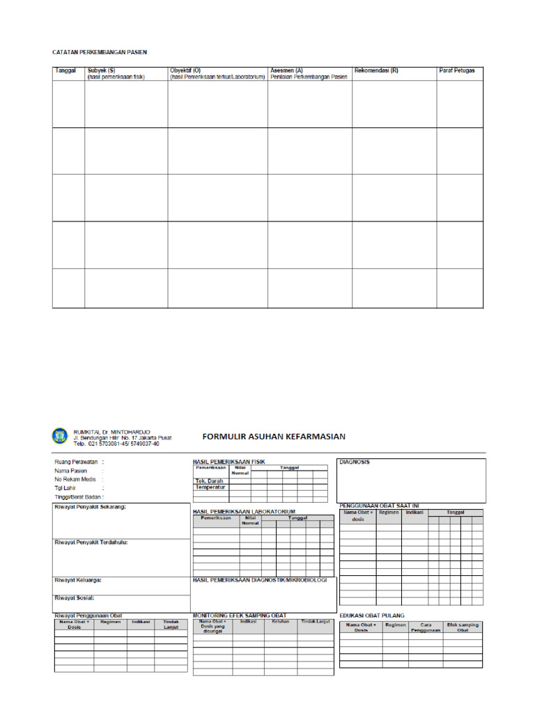 asuhan kefarmasian pasien | PDF
