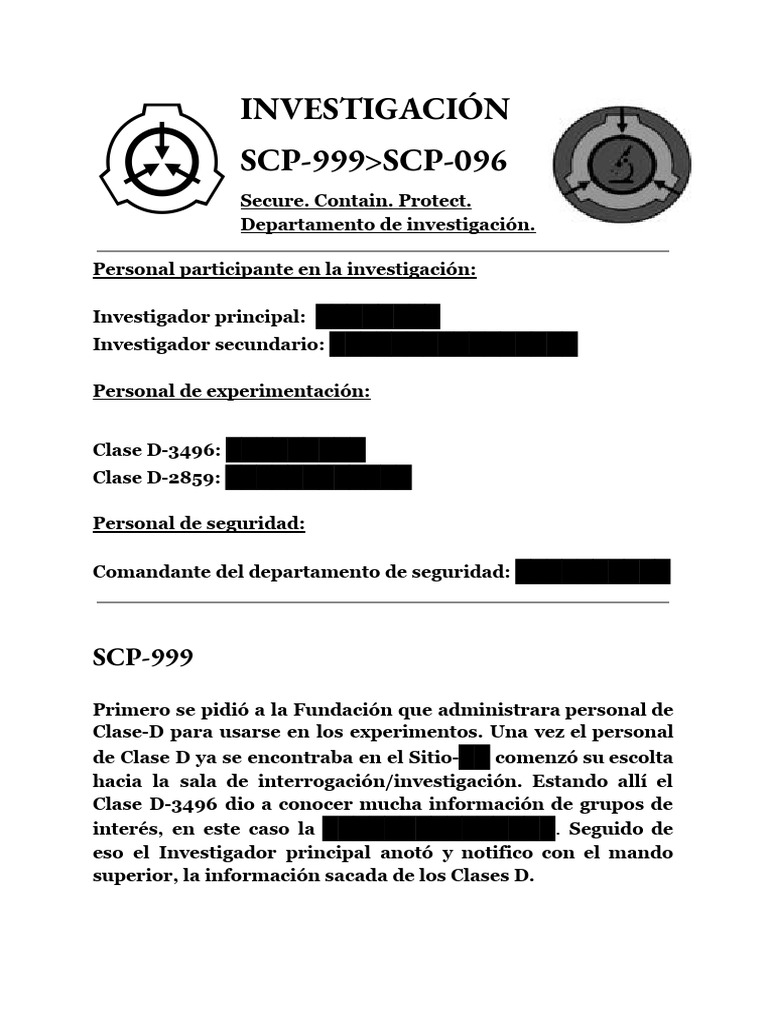 Investigación _ SCP | PDF