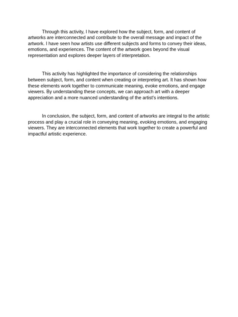 Reflection Paper | PDF