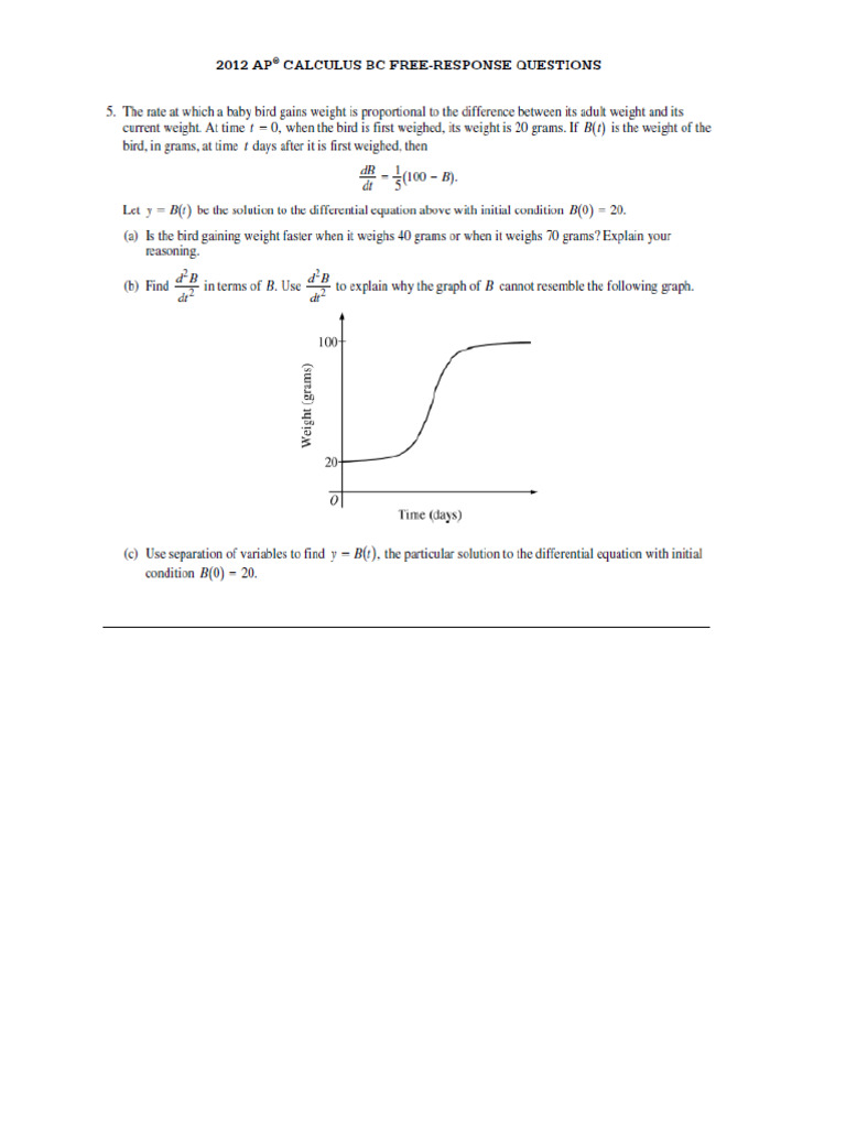 Ap Questions Chapter 6 | PDF